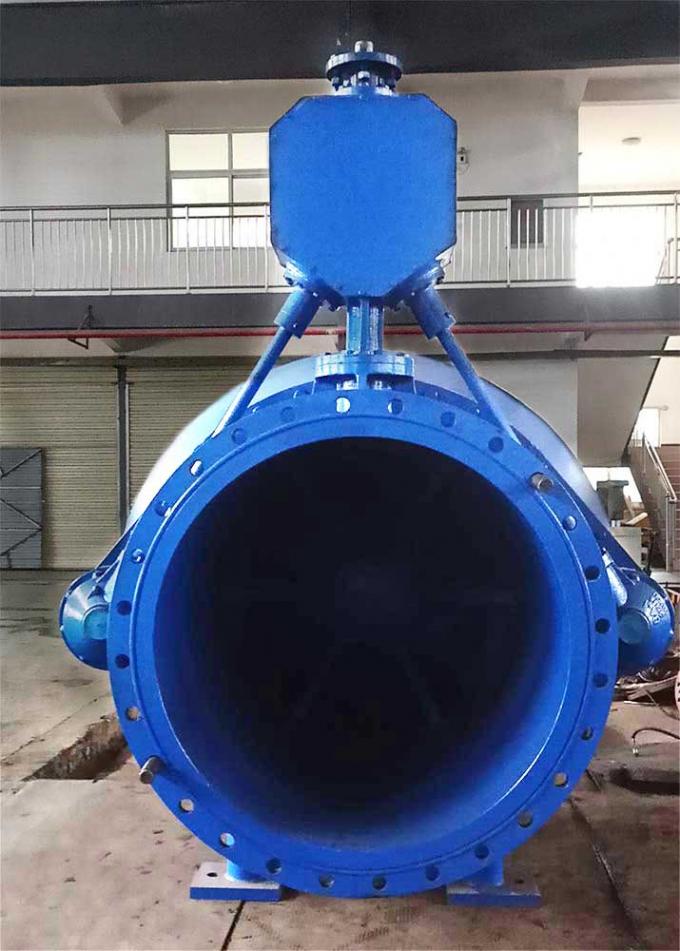 DN1000 Silencing Function Fixed Cone Valve , Max 120°C Temperature ...